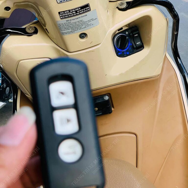 Lắp khóa smartkey xe Vision Thay ổ khóa thông minh cho Vision đời cũ